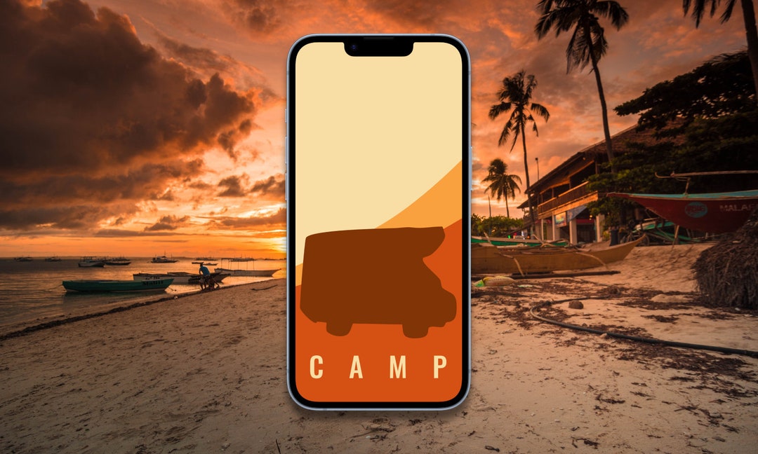 Camper iPhone Wallpaper Minimalist iPhone Wallpaper iPhone Background ...