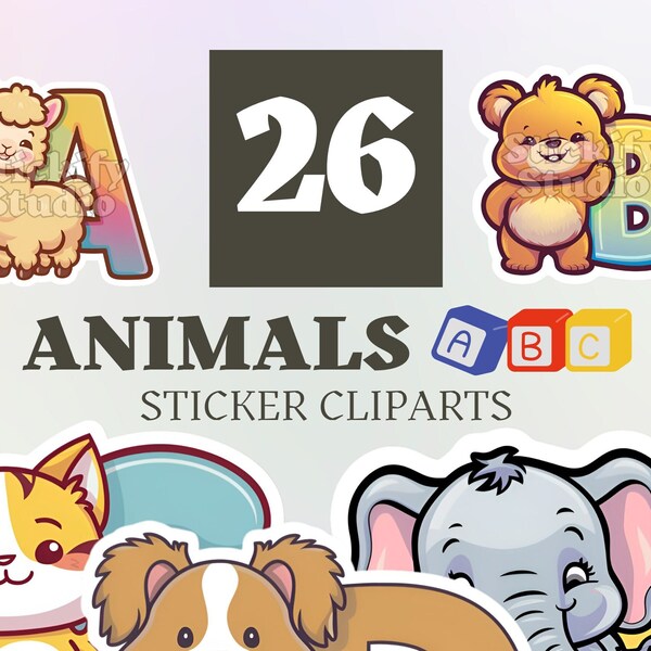 Back to School Clipart Bundle, Transparent Background Clipart, School ...