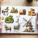 Farm Animals Clipart Bundle, Farm Transparent Clipart, Farm Bundle ...