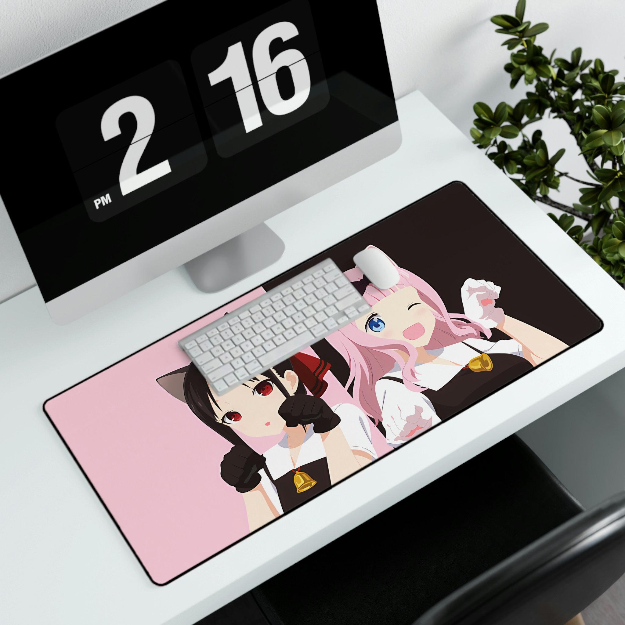 Gaming Mouse Pad | Kawaii Anime Girl Mouse Pad | Non-slip Rubber Base ...