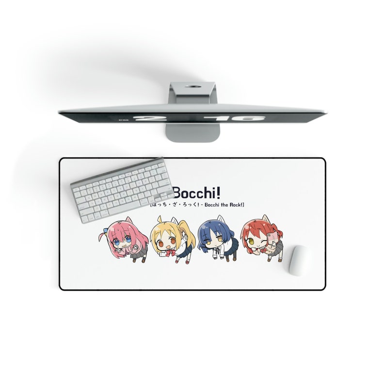 Gaming Mouse Pad Kawaii Anime Girl Mouse Pad Non-slip - Etsy