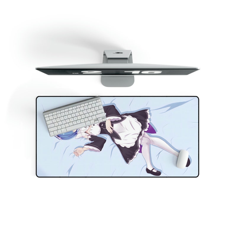 Gaming Mouse Pad Kawaii Anime Girl Mouse Pad Non-slip - Etsy