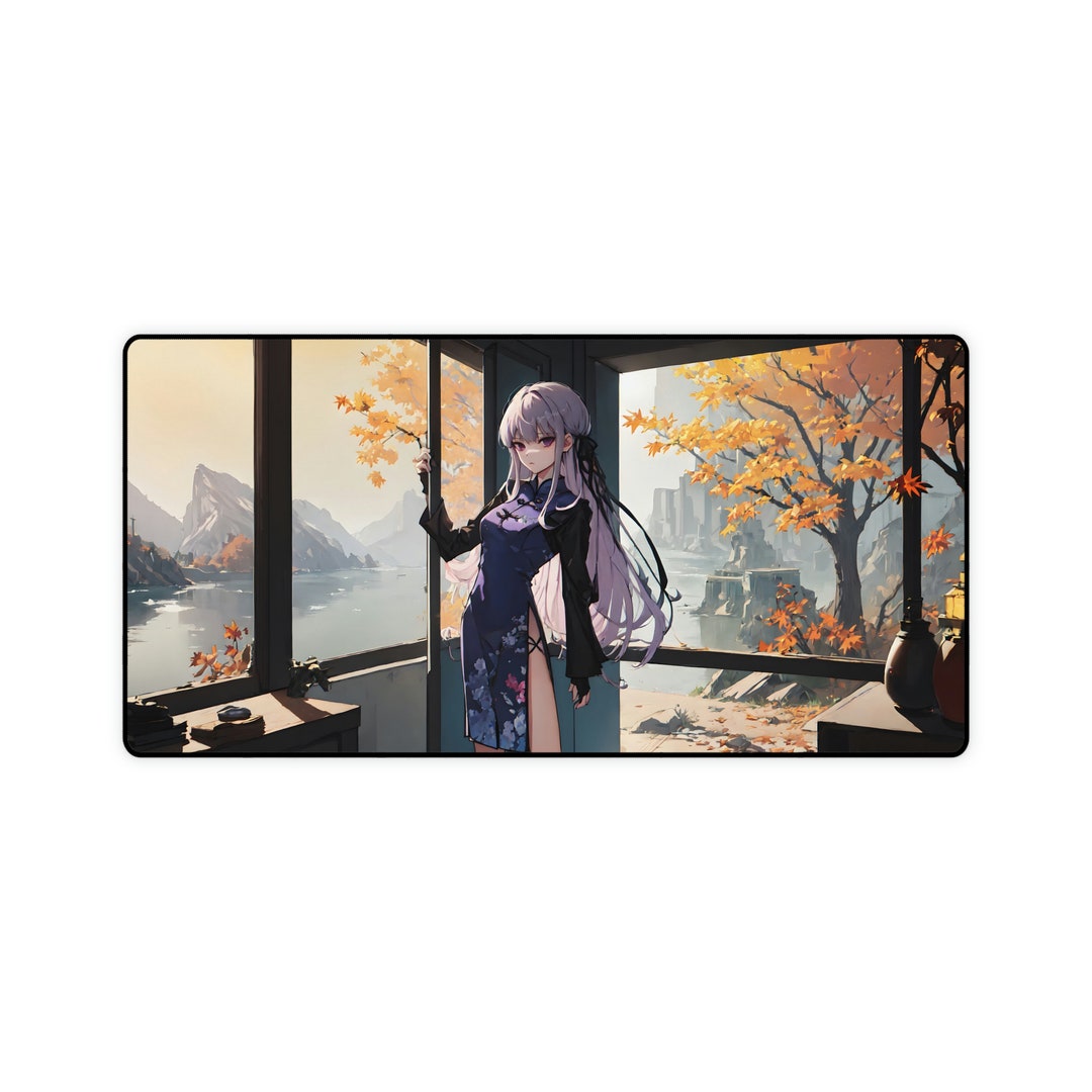Gaming Mouse Pad | Kawaii Anime Girl Mouse Pad | Non-slip Rubber Base ...