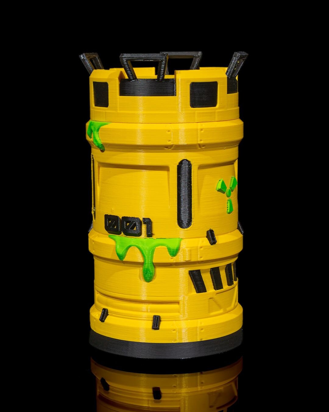 Toxic Waste Can Holder Fallout Cozie Toxic Waste Can Cozie STL Flix 3D ...