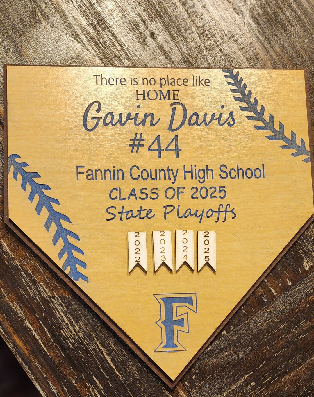State Champions Plaque Baseball - Etsy