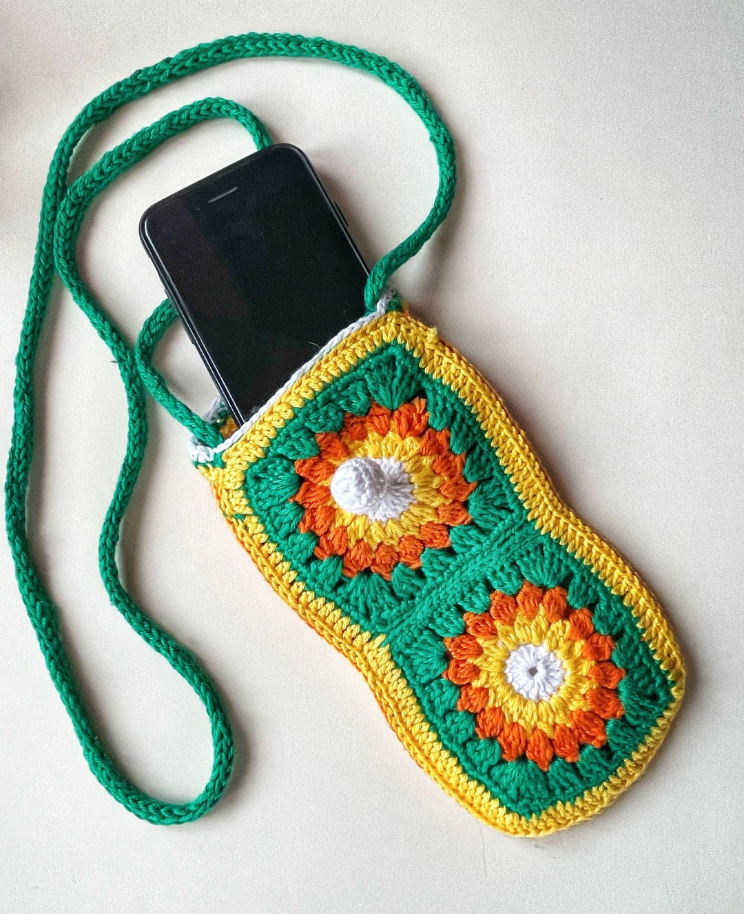 Crochet Smartphone Shoulder Strap - Etsy