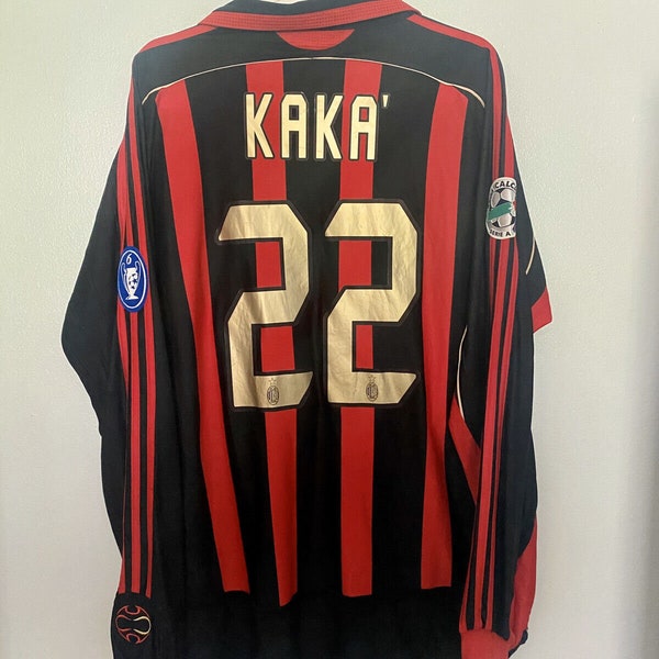 Kaka Jersey Ac Milan 2007 - Etsy