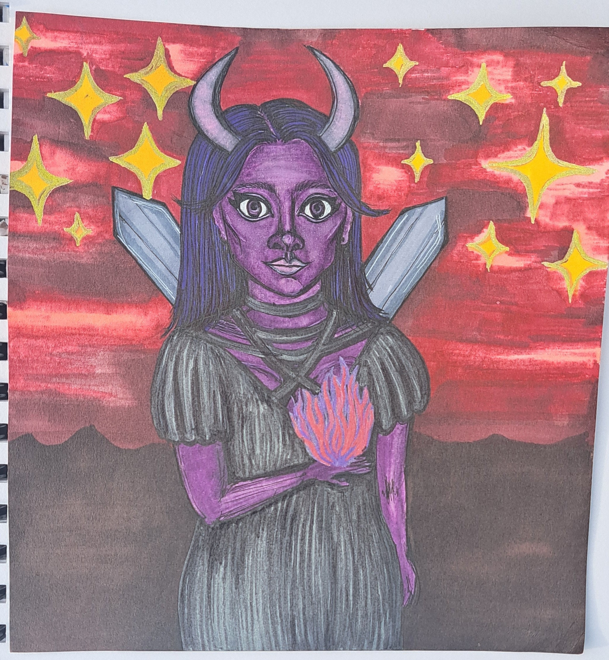 Custom Hand Drawn Dnd/fantasy Character - Etsy