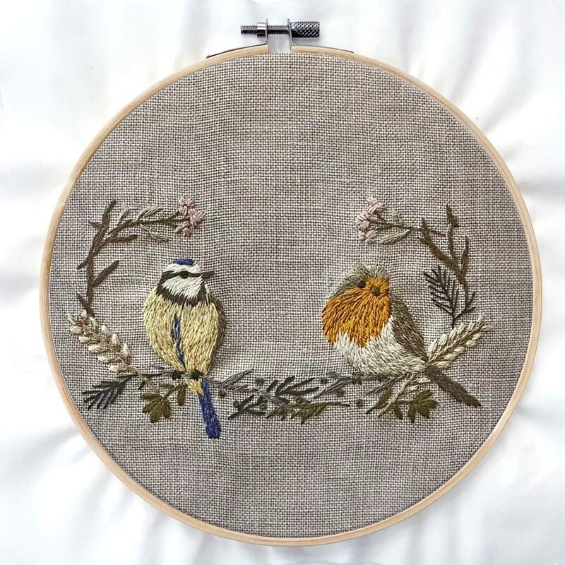 PDF Pattern Birds in the Forest Hand Embroidery Pattern PDF - Etsy