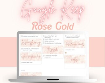 Google Keep Colorful Headers for to Do Lists Digital Planning ...
