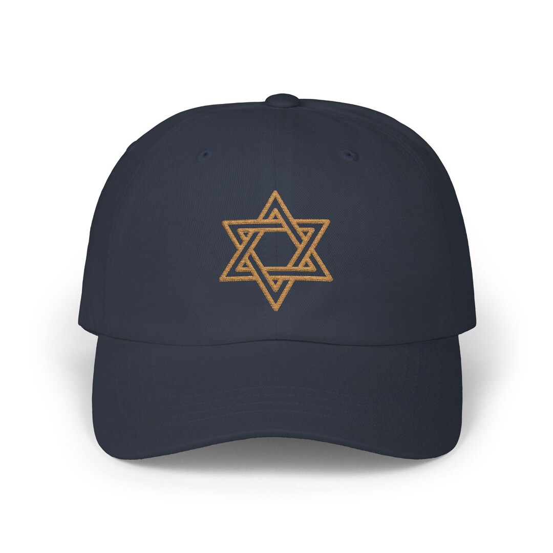 Jewish Star of David Cap | Israel Jewish Hat Gift | Embroidered Magen ...