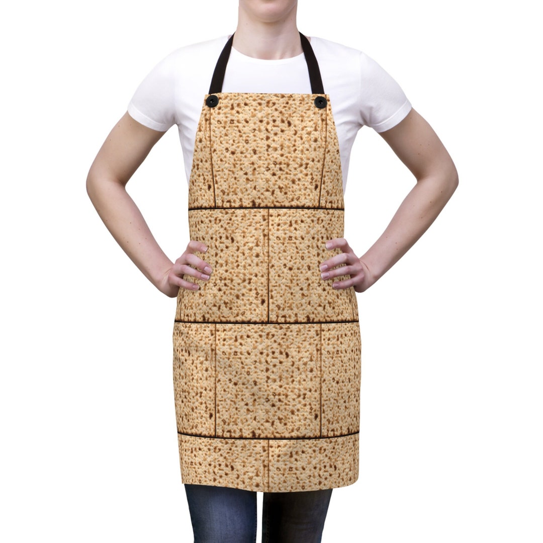 Passover Jewish Holiday מצה Gift | Pesach Matzah Apron | פסח | Seder ...