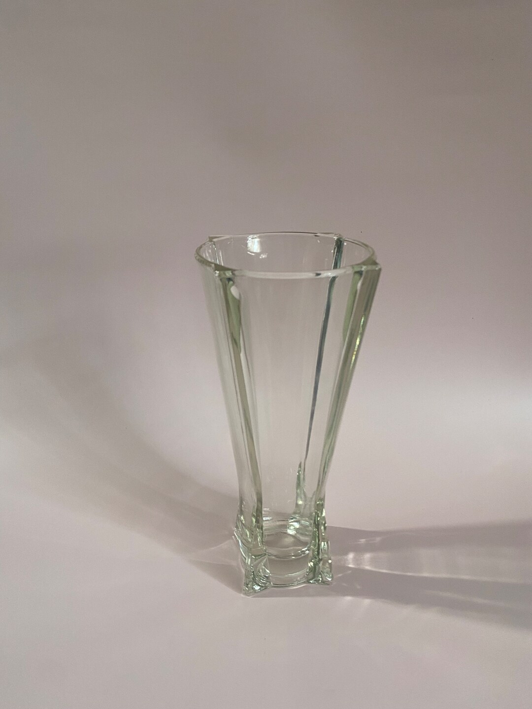 Vintage Anchor Hocking Cadmium Glass Atomic Rocket Tall Vase - Etsy