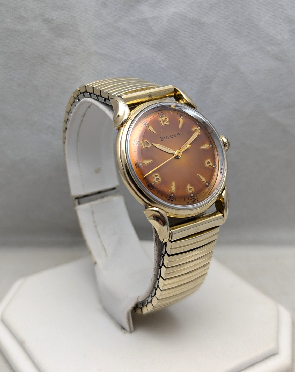 1956 Bulova Commodore Watch - Etsy