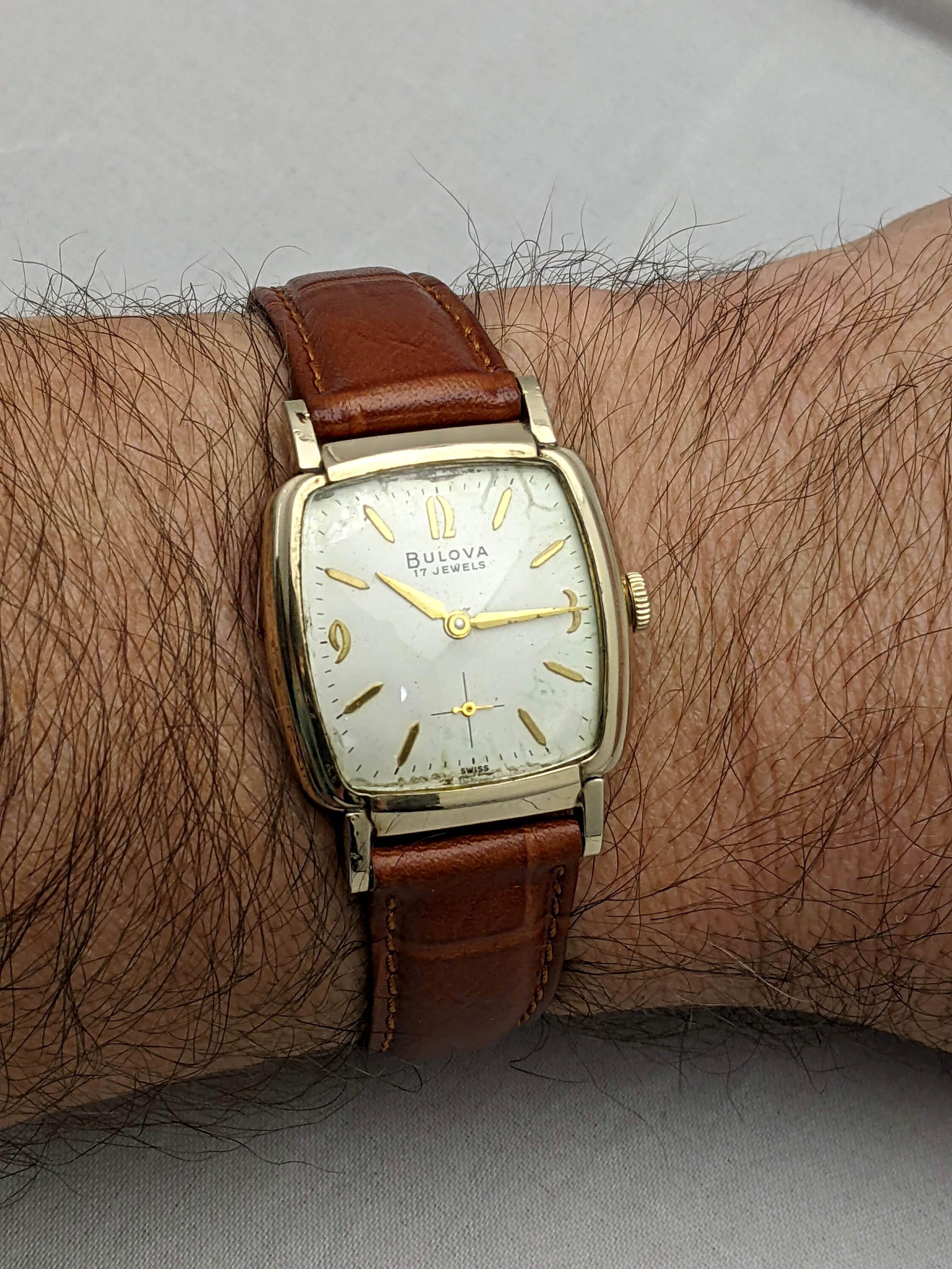Vintage 1962 Bulova Senator Men's Watch Fully Serviced - Etsy