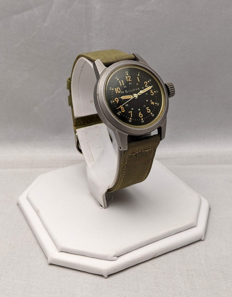 1958 Bulova Military Issue Watch - Etsy