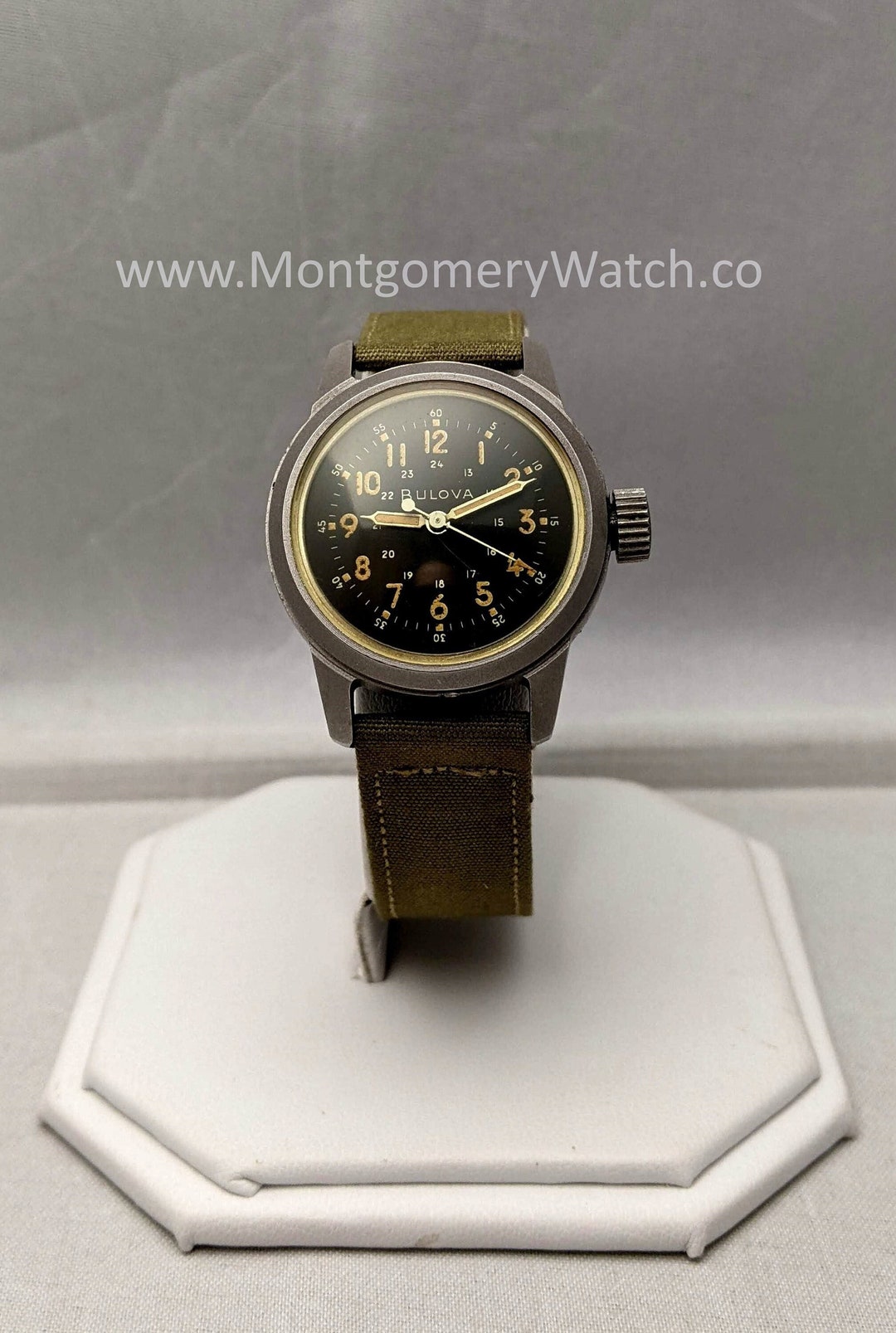 1958 Bulova Military Issue Watch - Etsy