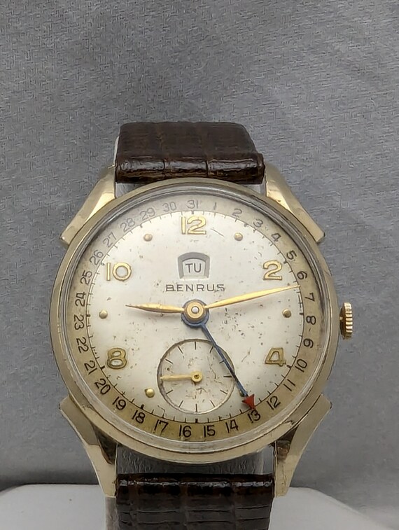 1950s Benrus Pointer Calendar Watch - Gem