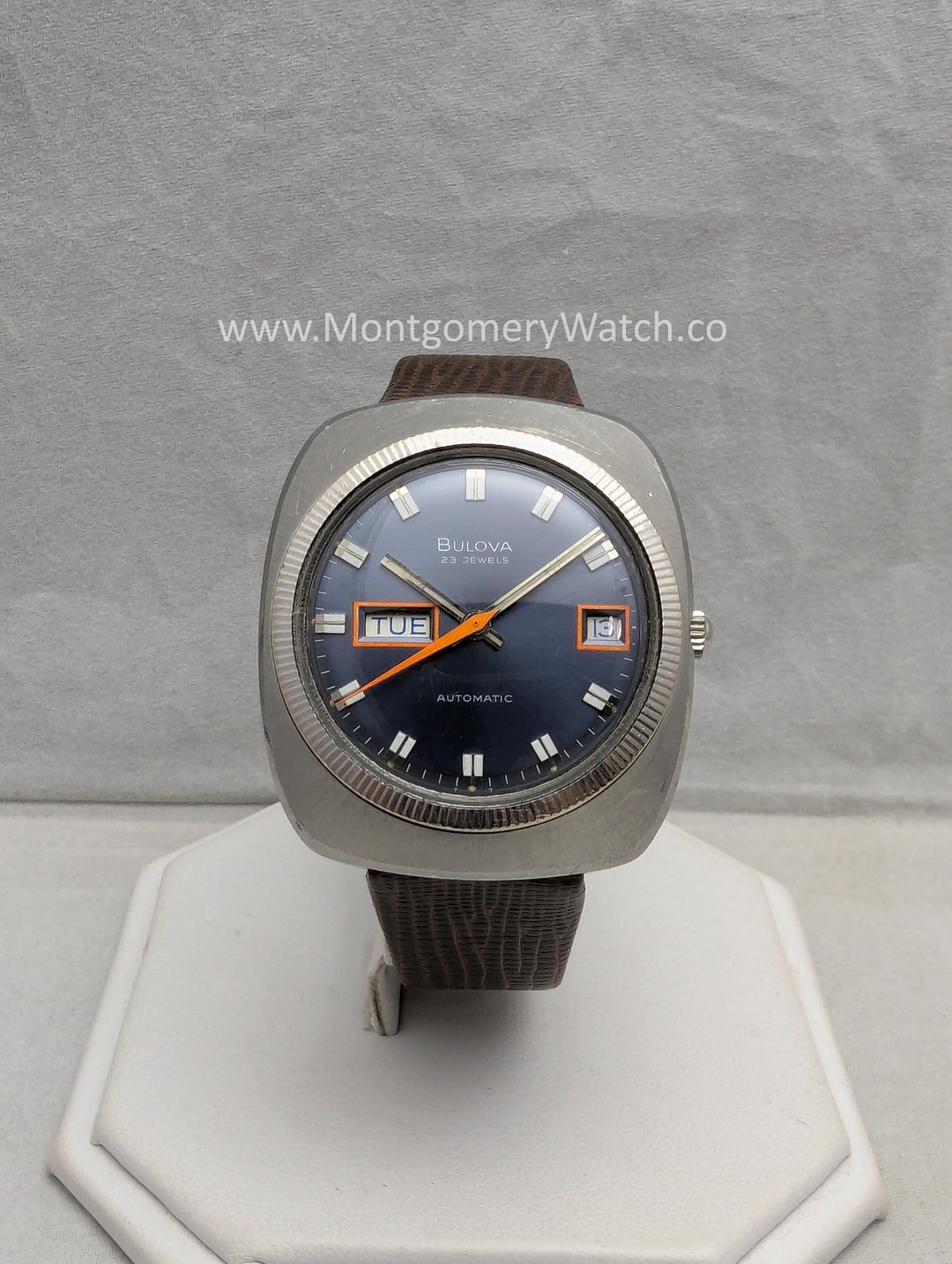 1973 Bulova Senator Automatic Watch - Etsy