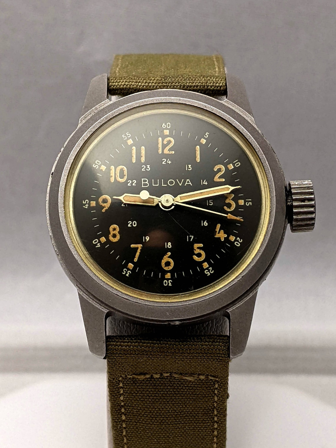 1958 Bulova Military Issue Watch - Etsy