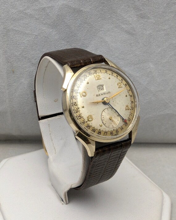 1950s Benrus Pointer Calendar Watch - Gem