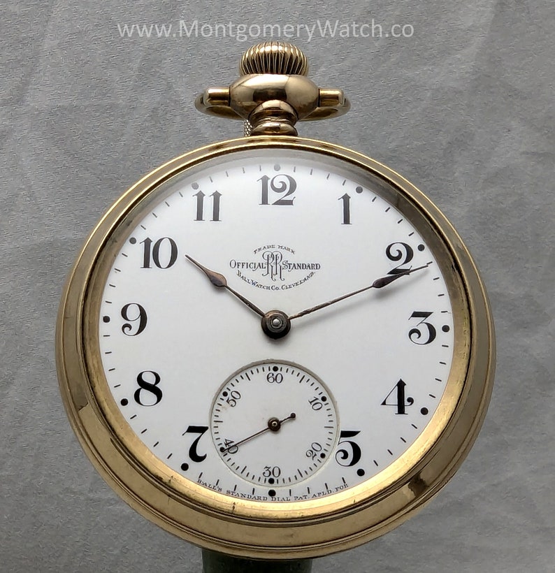 1905 Ball Railroad Standard Pocket Watch - Etsy