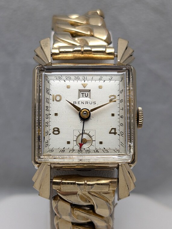 1950 Benrus Pointer Calendar Watch - Gem