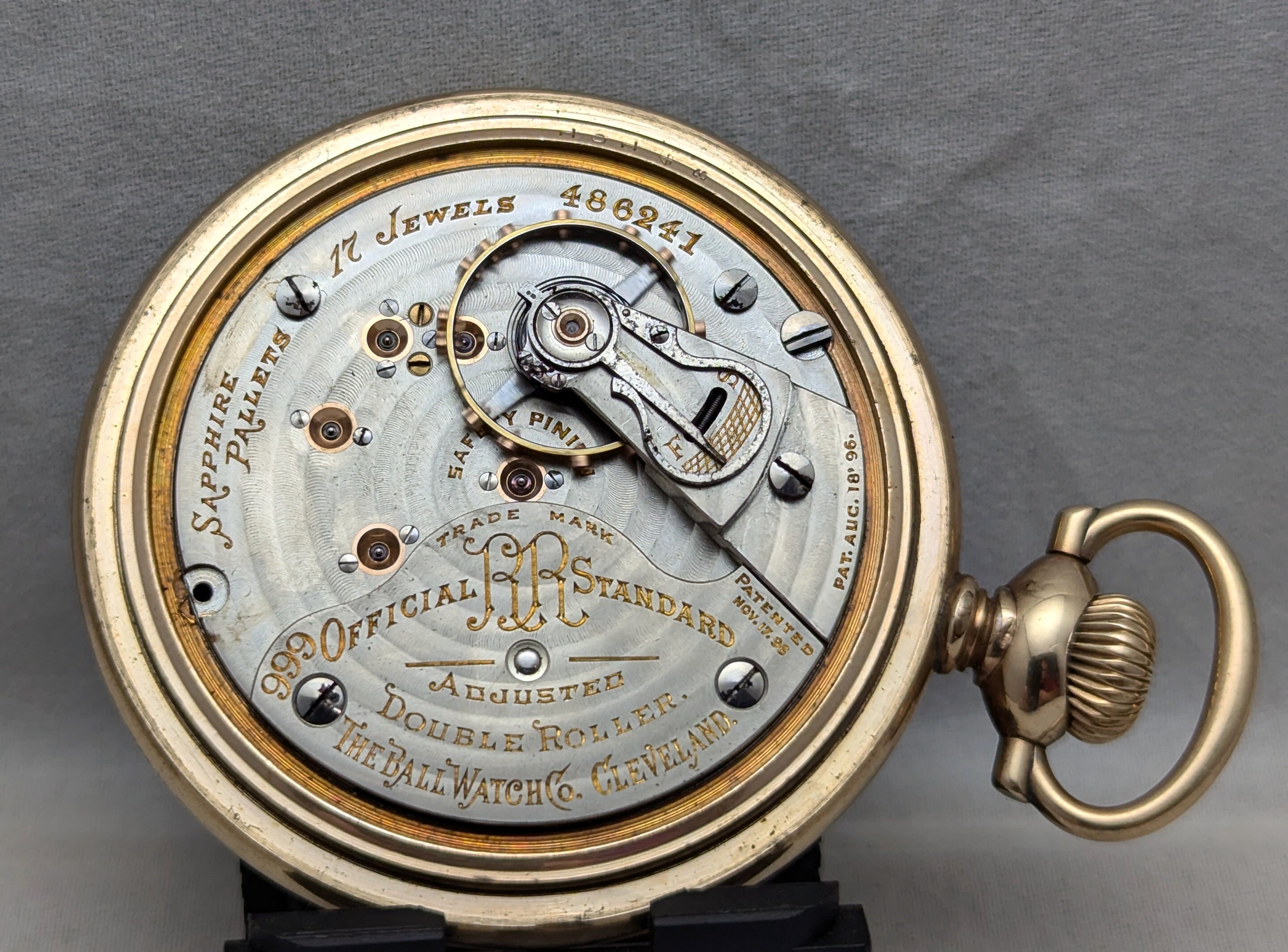 1905 Ball Railroad Standard Pocket Watch - Etsy