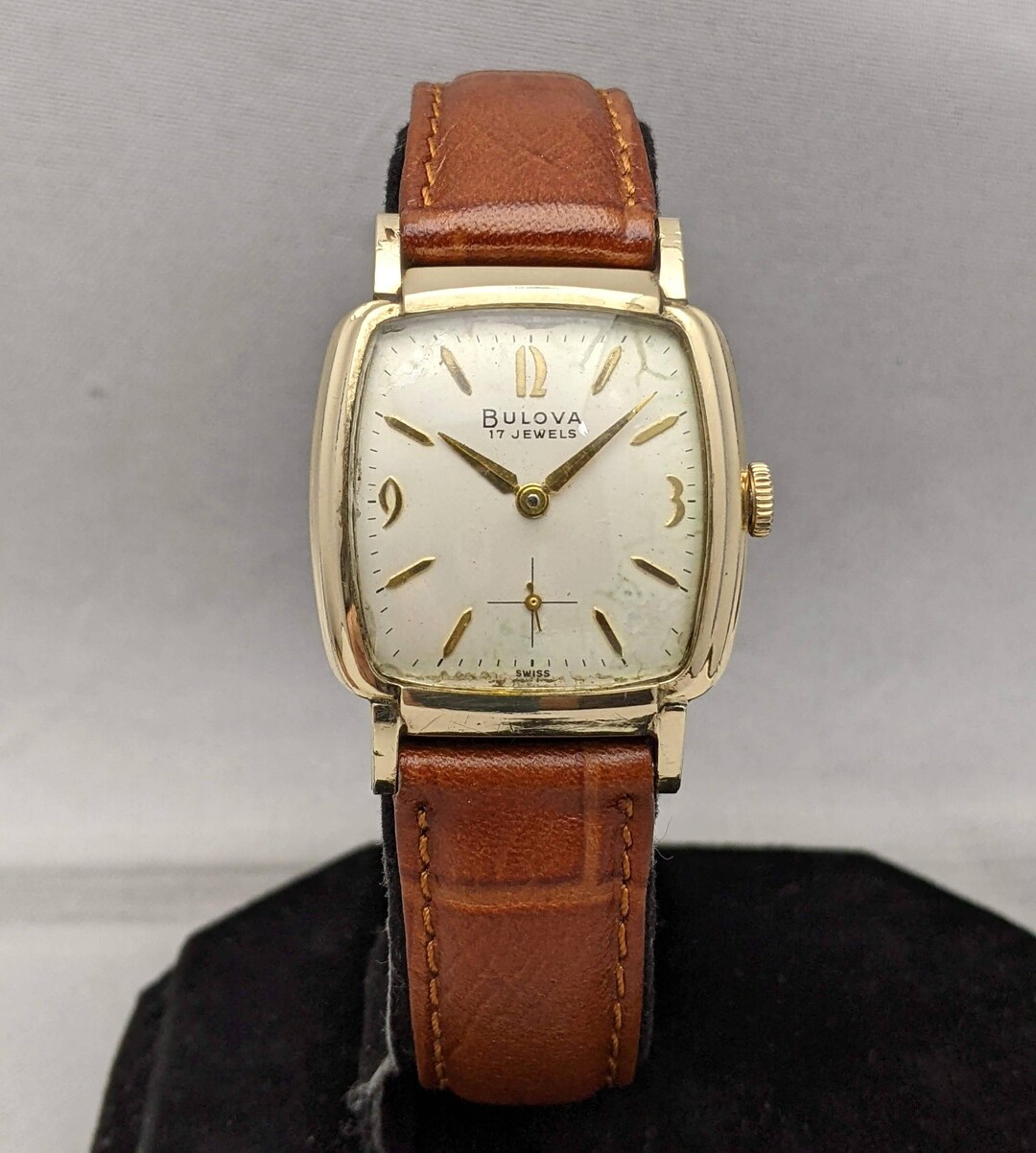 Vintage 1962 Bulova Senator Men's Watch Fully Serviced - Etsy