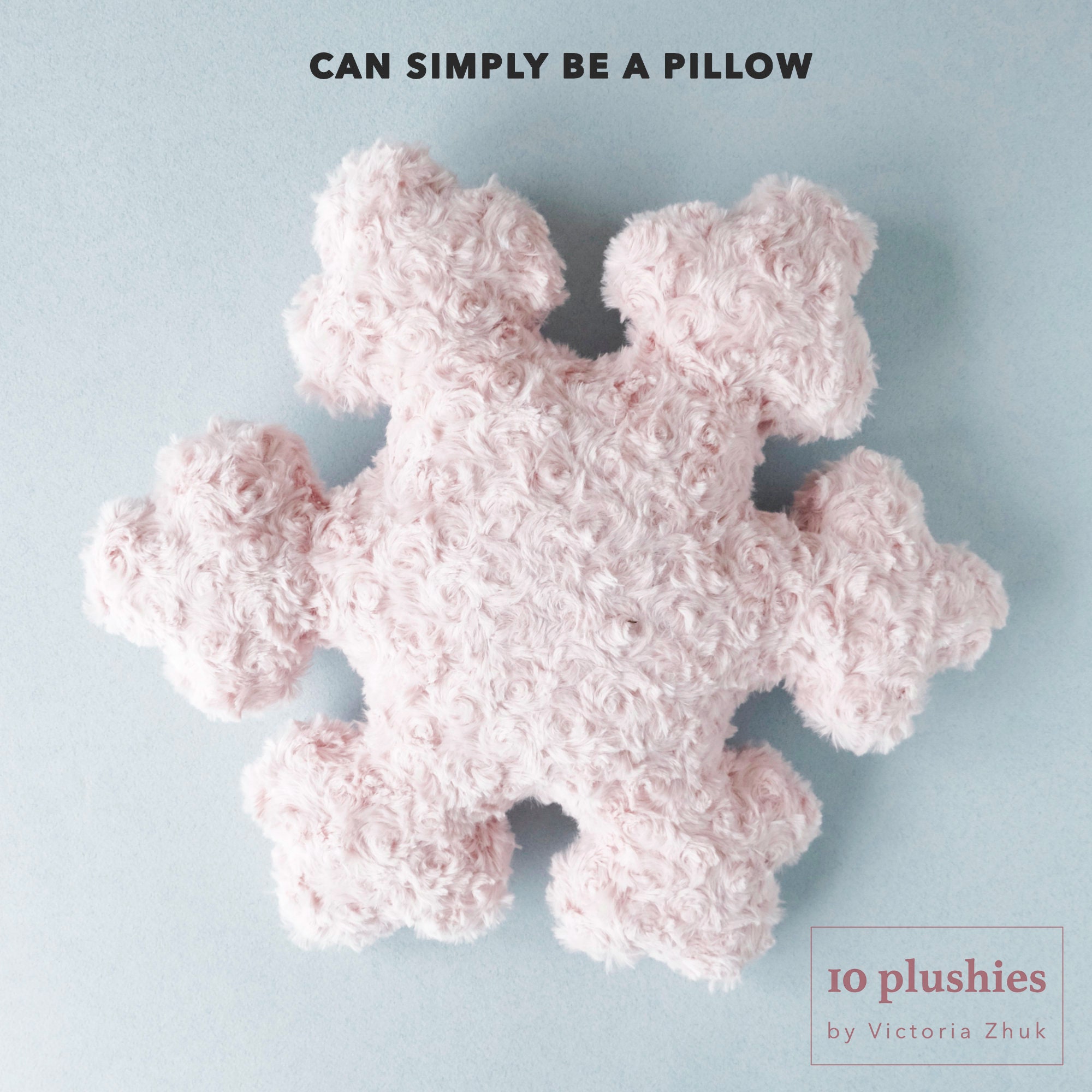 Snowflake Plushie/pillow Sewing Pattern and Instructions. - Etsy