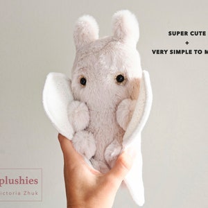 Butterfly Moth Plushie Sewing Pattern and Instructions - Etsy