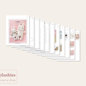 Simple Bunny Plushie Sewing Pattern PDF Instant Download - Etsy