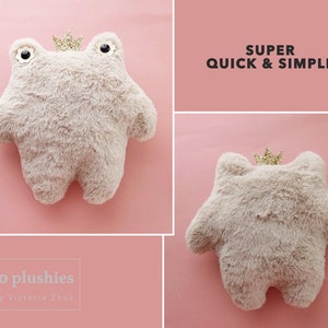 Simple Plushie Sewing Pattern PDF Instant Download - Etsy