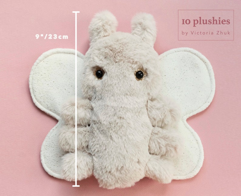 Butterfly Moth Plushie Sewing Pattern and Instructions - Etsy UK