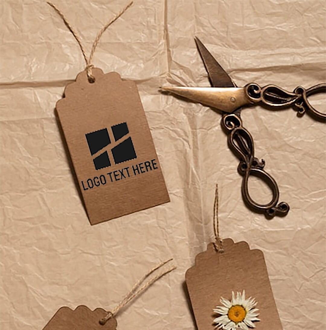 Editable Kraft Paper Tag Personalized Gift Tag Craft Hang - Etsy