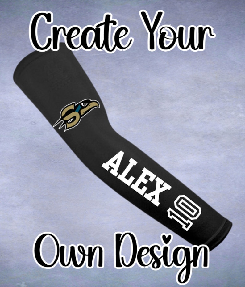 Custom Arm Sleeve Personalized Arm Sleeve Sport Arm Sleeve Custom ...