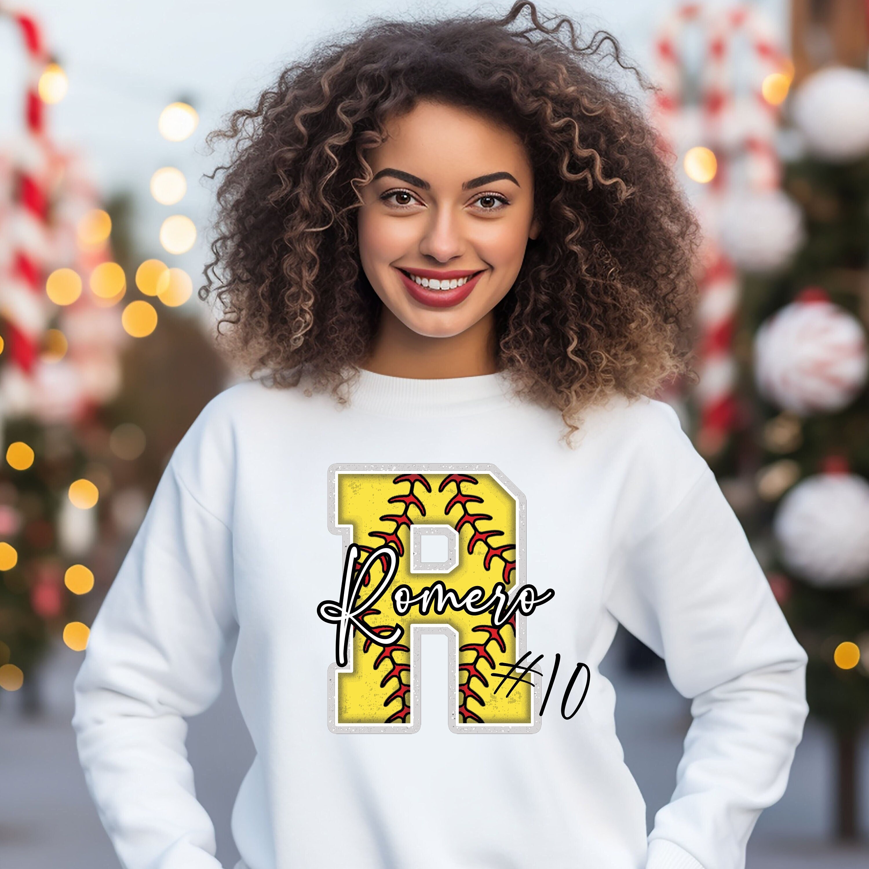 Softball Team Logo Personalized Softball Sweatshirt Personalized ...