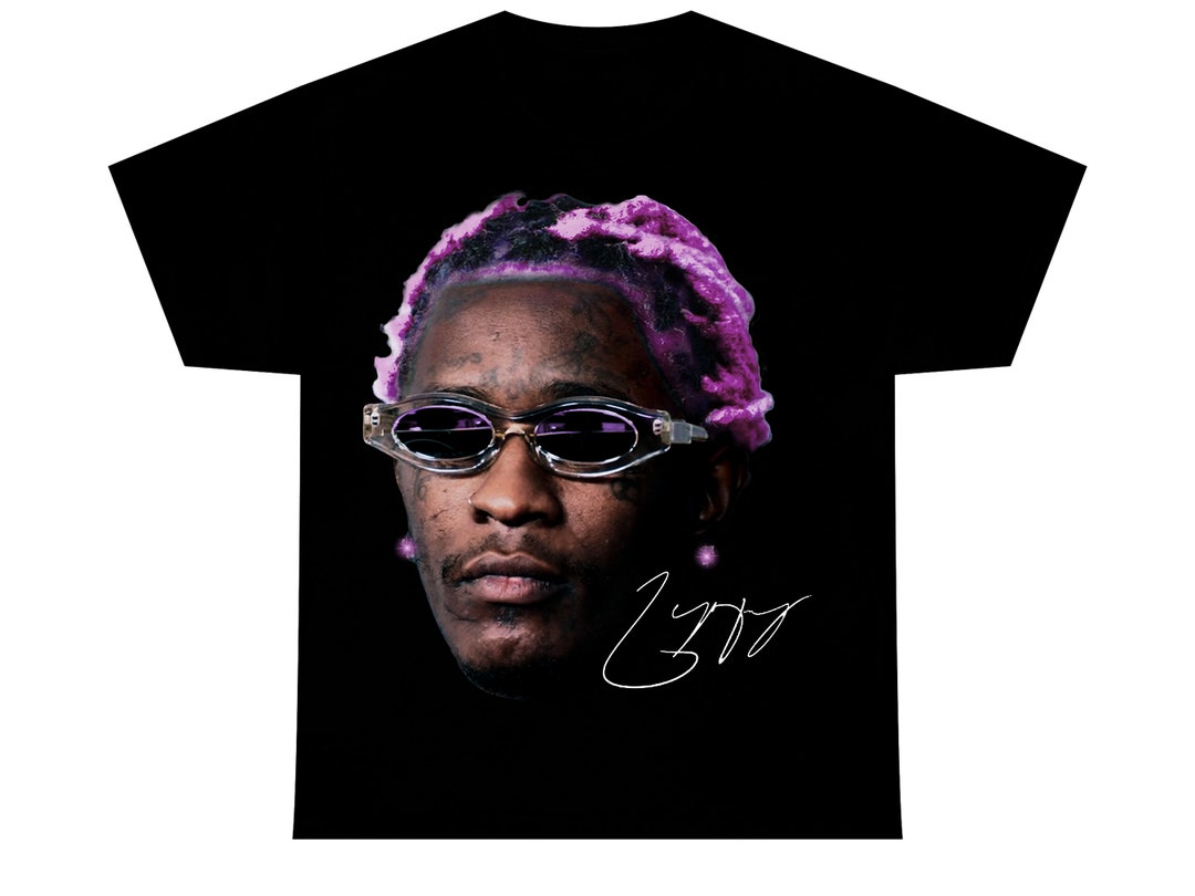 YOUNG THUG T-SHIRT Rap Tee Concert Merch Kanye Thugger Jeffrey Williams ...