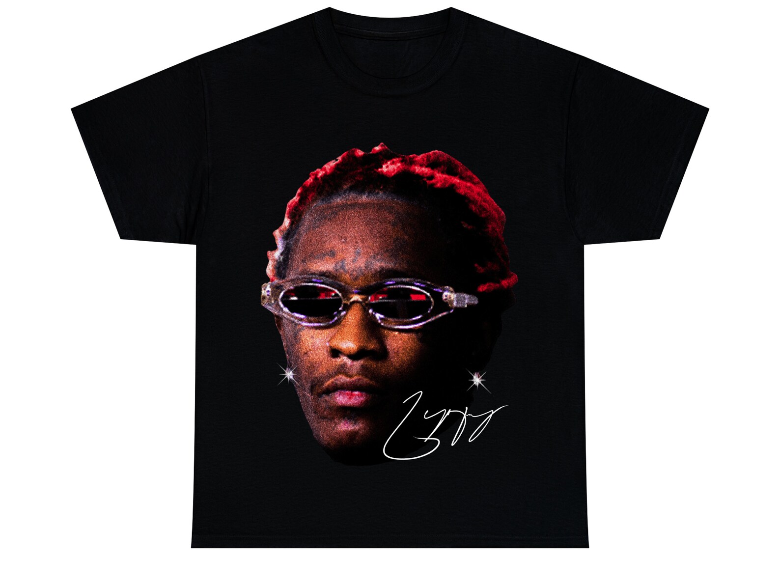 YOUNG THUG T-SHIRT Rap Tee Concert Merch Kanye Thugger Slime Season - Etsy