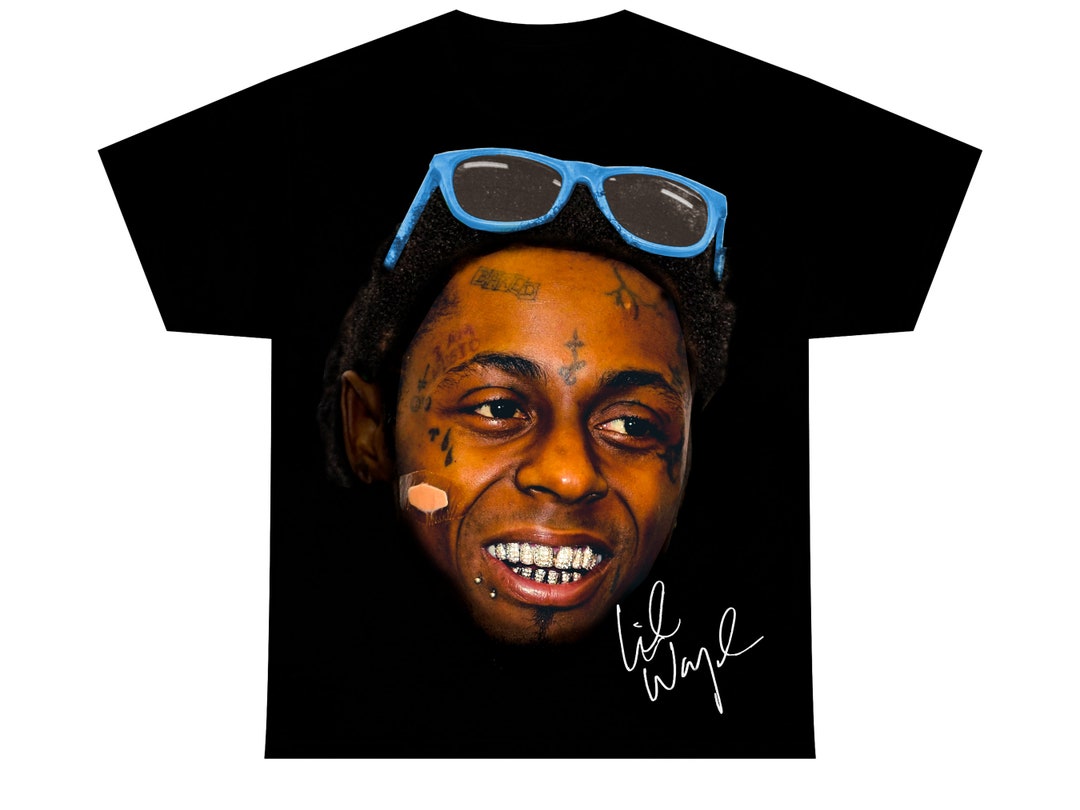 LIL WAYNE T-SHIRT Rap Tee Vintage Style Concert Merch Graphic Jumbo ...