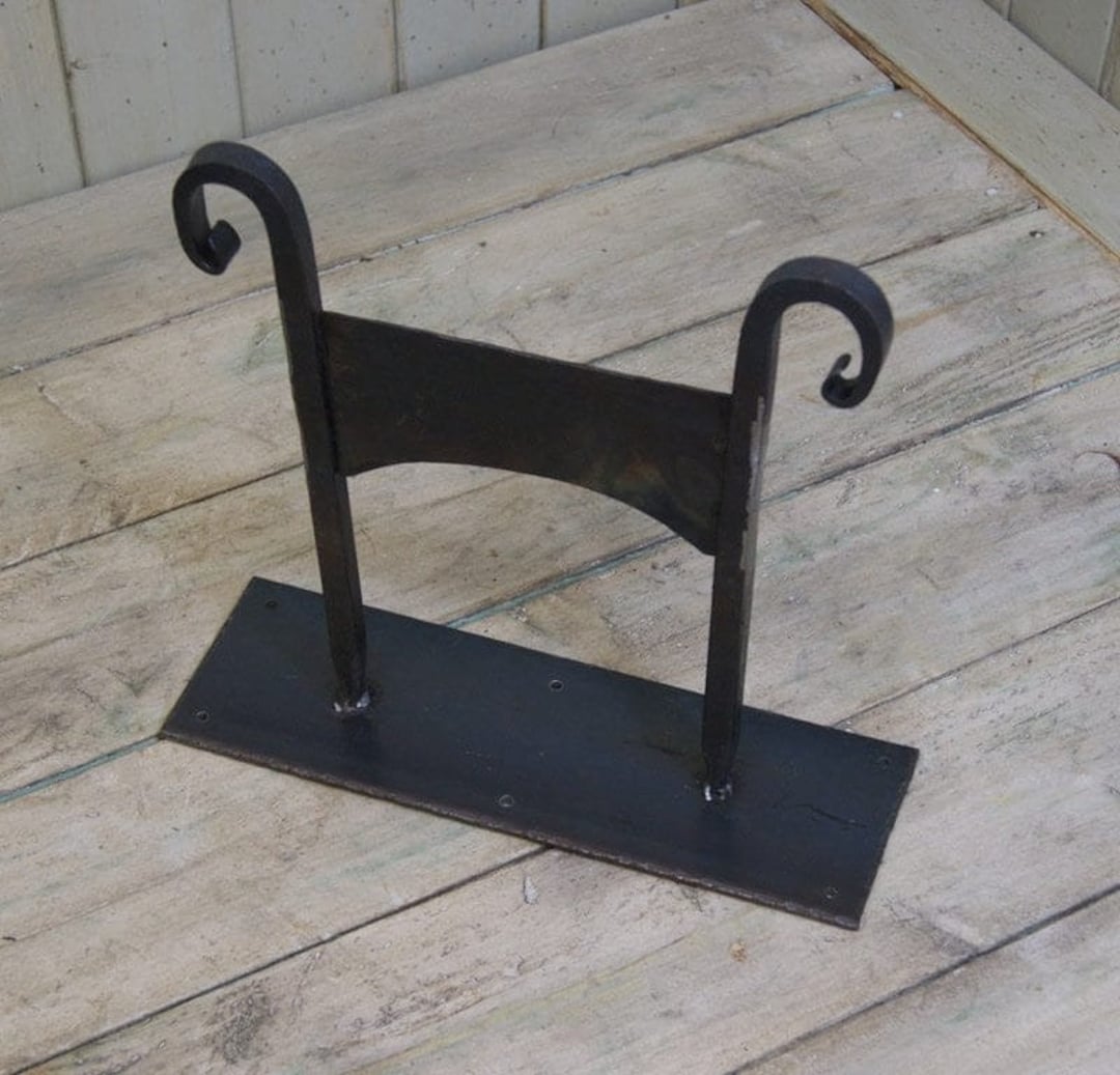 Rustic Iron Boot Scraper Hand Forged Blacksmith Old Vintage Style ...