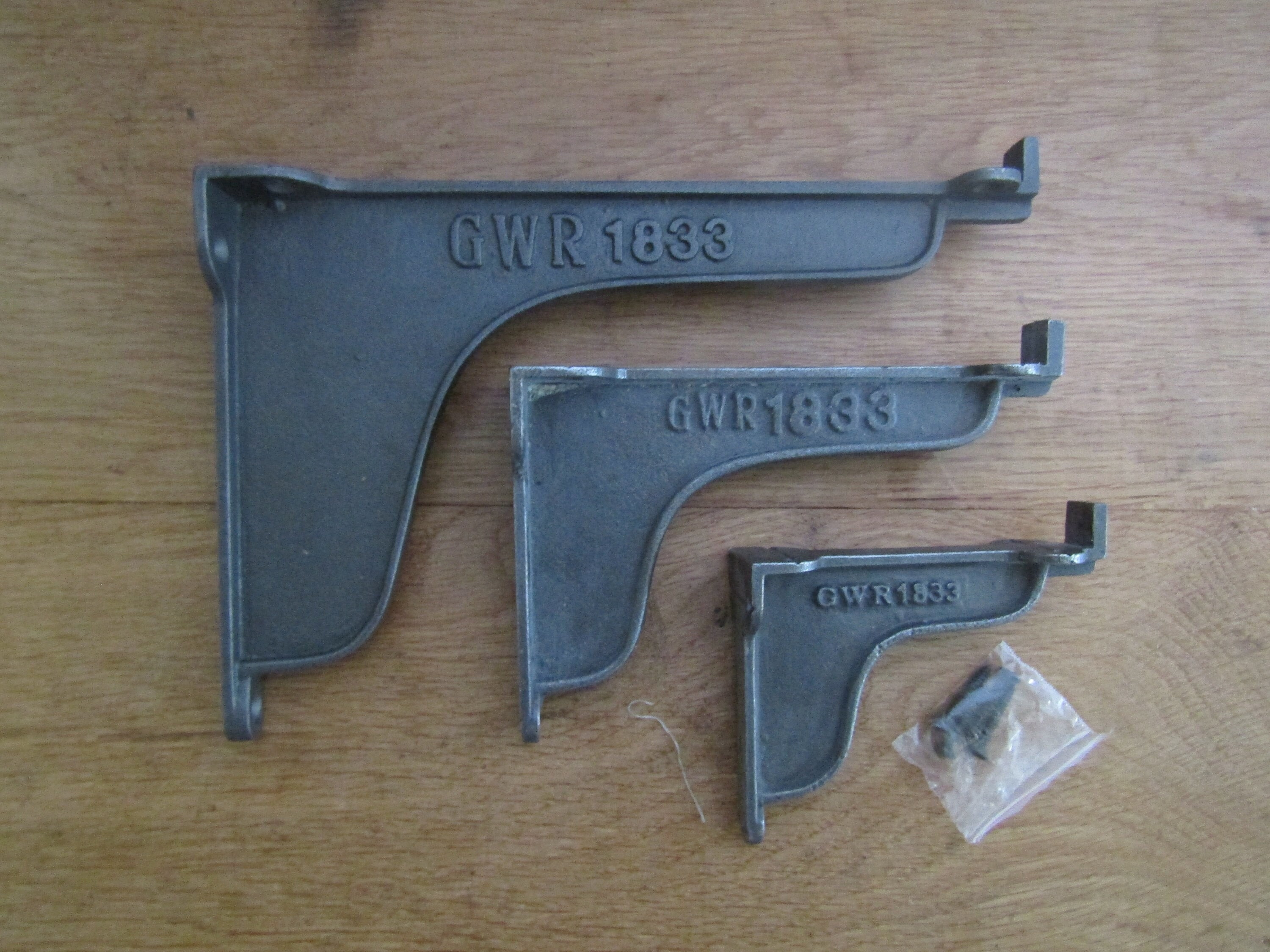 GWR 1883 LIPPED Great Western Railway Cast Iron Rustic Vintage ...