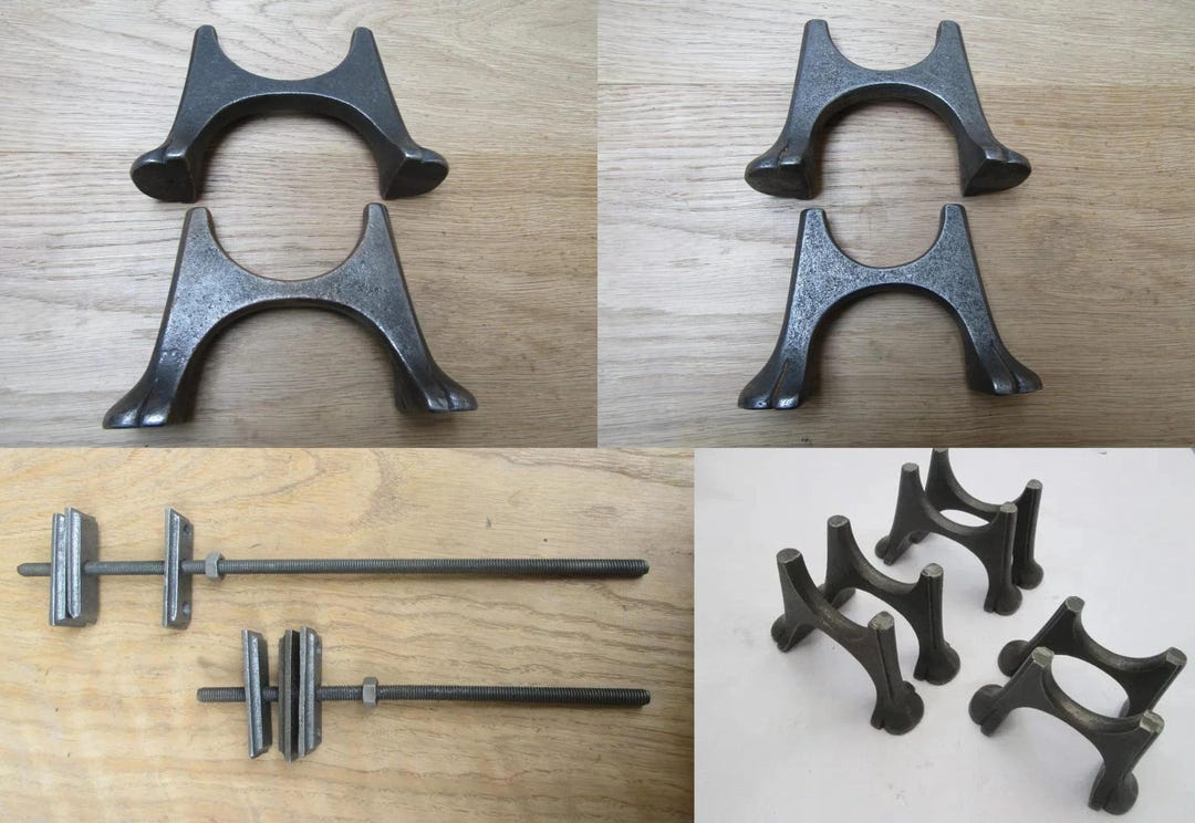 Rustic Iron Radiator Feet Traditional Vintage Feet Support Radiators ...