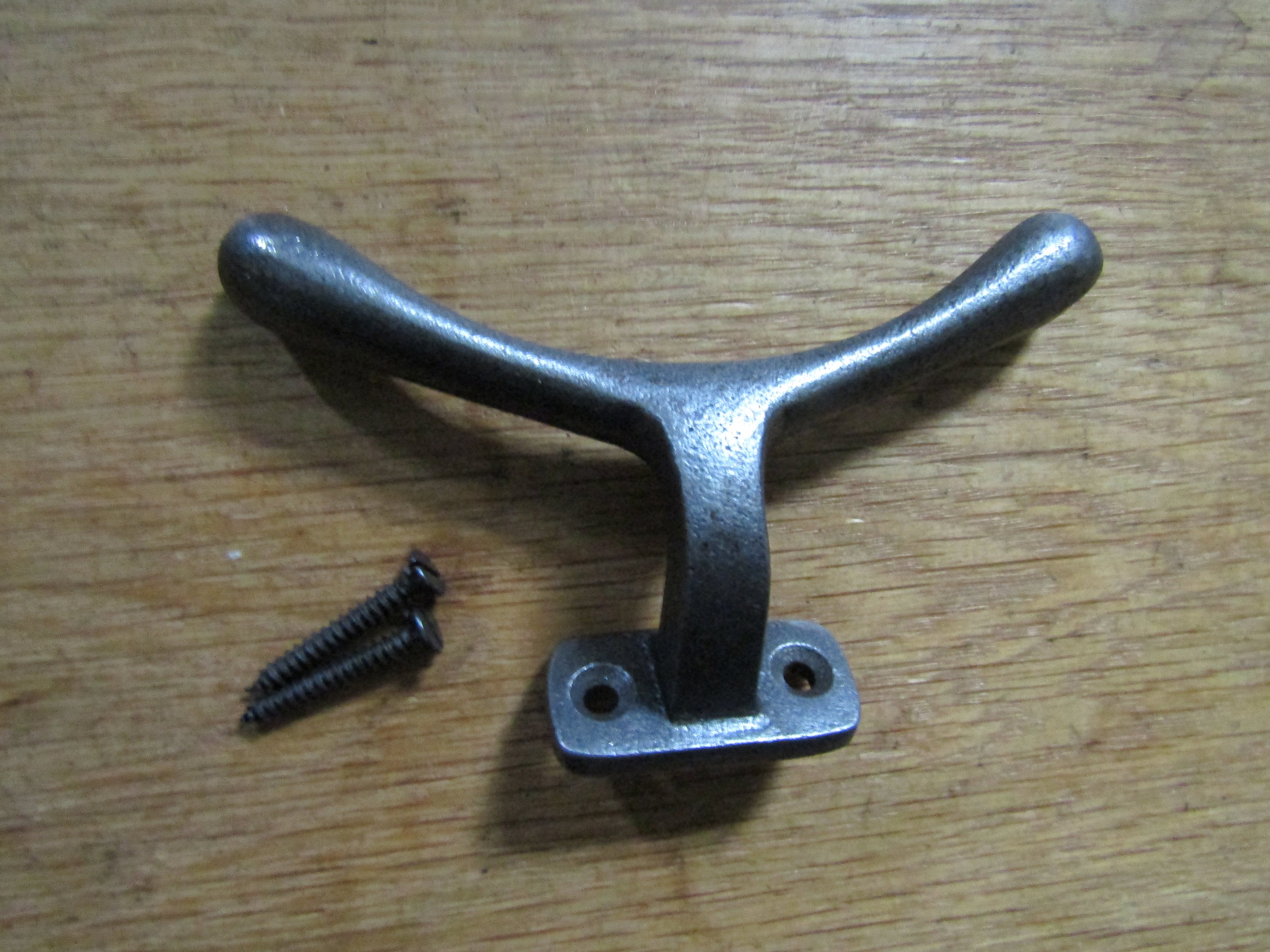 BELFAST MOORING CLEAT Hook Cast Iron Rustic Vintage Style Airer Boat ...