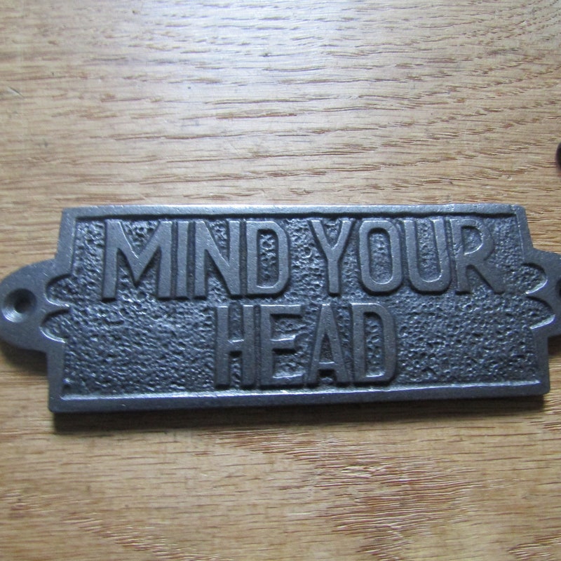 Mind Your Head Signs - Etsy UK