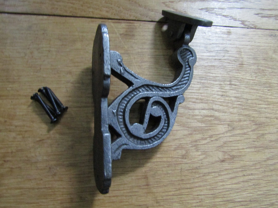 Bannister Support Stair Rail Bracket SANDRINGHAM SWIVEL Vintage Old ...