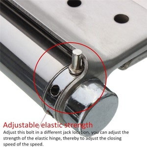 4" CAFE SWING DOOR Hinge Steel Swing Saloon Saloon Louvre Door Hinges ...