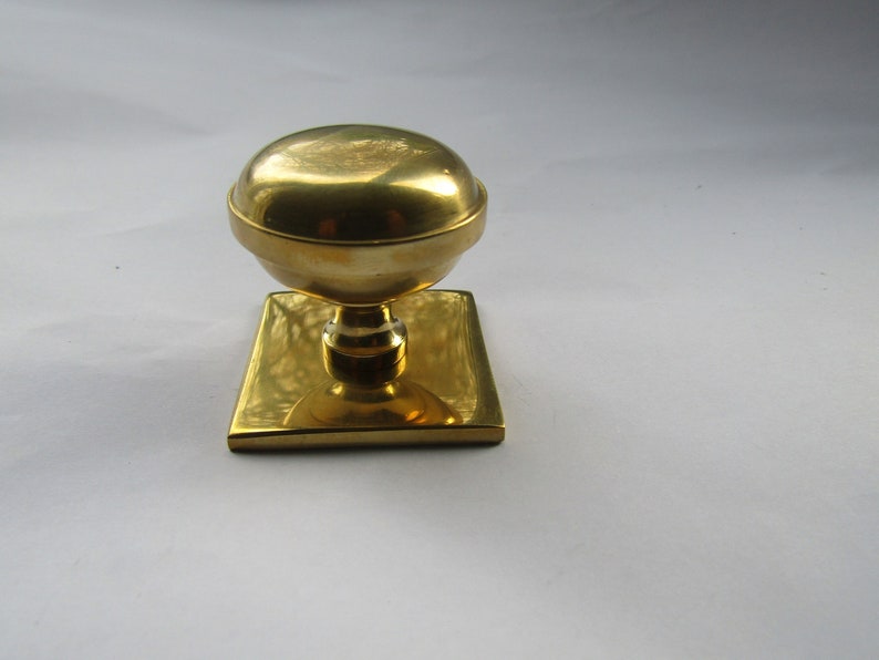 SOLID BRASS Vintage Cabinet Handle Cupboard Drawer Cup Pull - Etsy