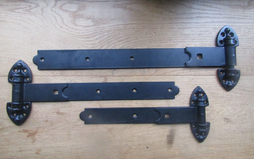 PAIR of REVERSIBLE HINGES Heavy Duty Gate Hinges Heavy Reversible ...