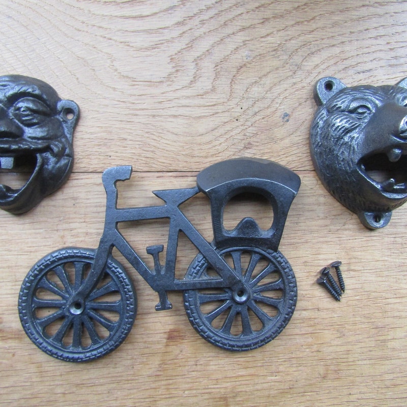 Vintage Bottle Openers Wall Mount - Etsy